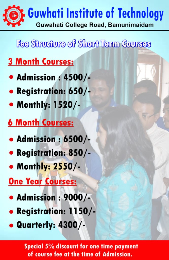 Fees Structure – GIT – Guwahati Institute Of Technology